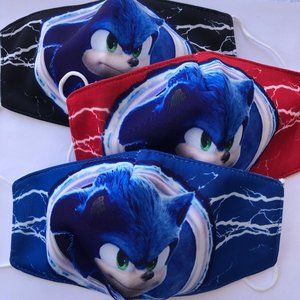 homemade | Accessories | Pc Kids Face Mask Sonic The Hedgehog | Poshmark